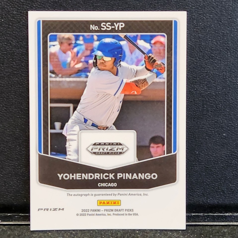 Yohendrick Pinango 2022 Prizm Draft Picks Signing Sessions Auto | eBay