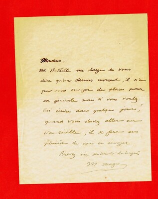 LK89-L.A.S-MAURICE MAGRE-ÉCRIVAIN-POÈTE-GRAMATURGE-TOULOUSE-(1877-1941 ...