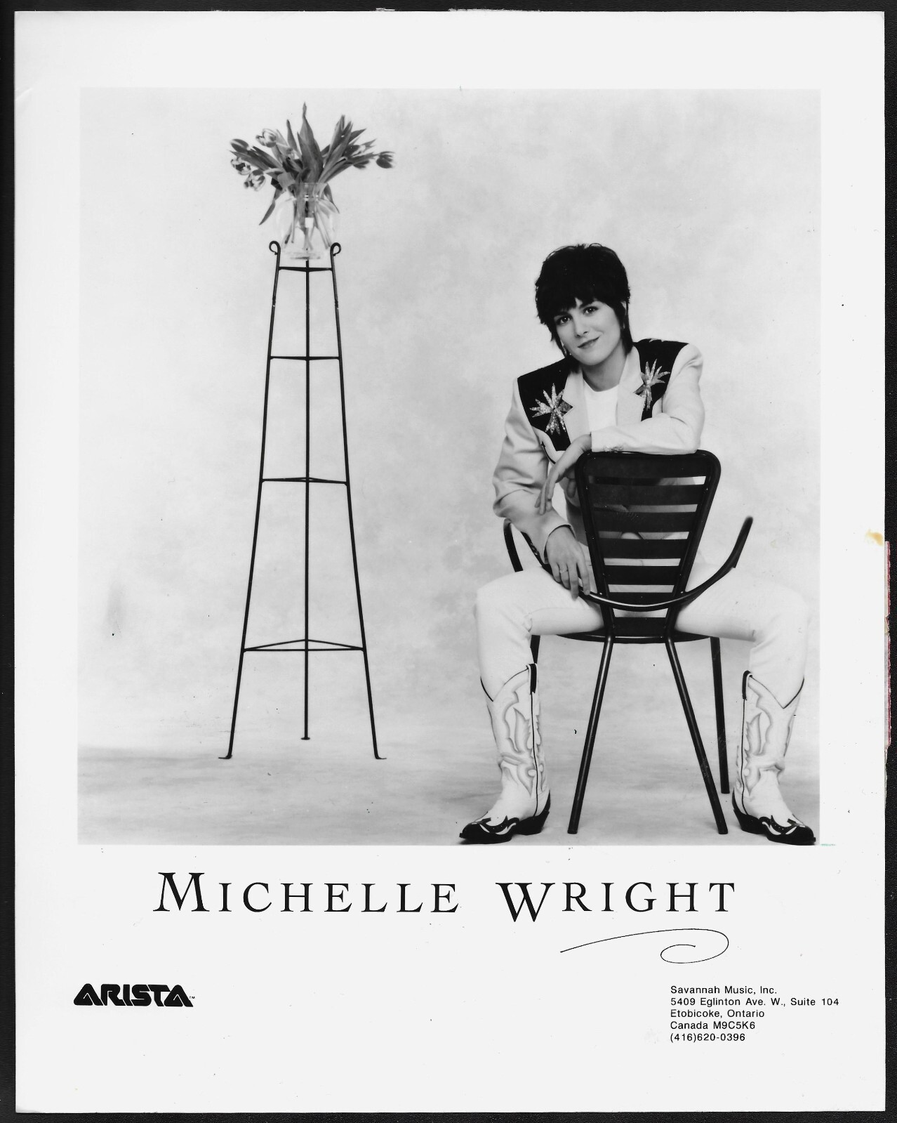 Michelle Wright Original 1990s Arista Records Promo Photo Country Music ...