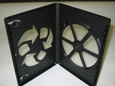 SALES NEW, 50 PCS 14mm Eco-Friendly "Green" Quality DVD Case, Black ...