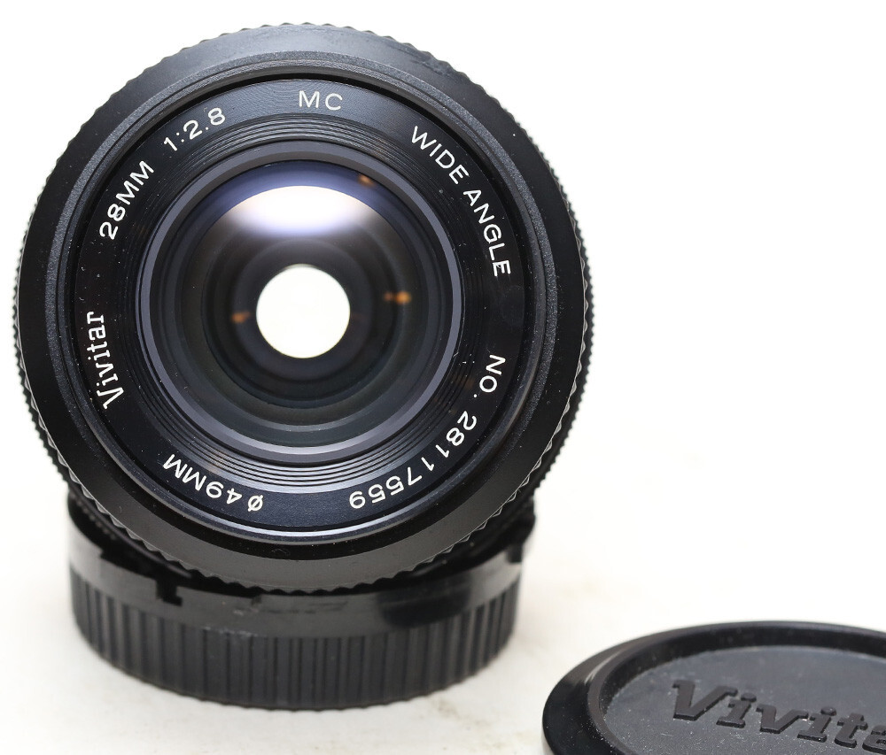 Vivitar 28mm f/2.8 manual focus wide angle lens, Canon FD mount | eBay