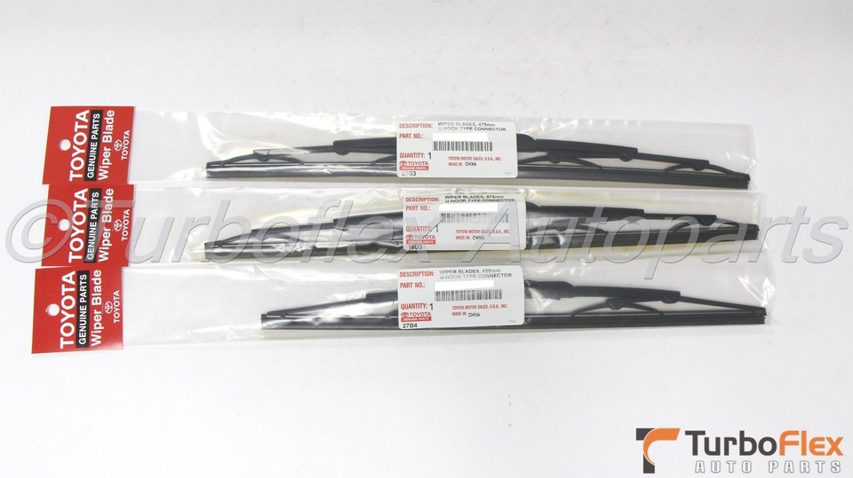 Toyota FJ Cruiser 2007-2014 Front All-Weather Hybrid Wiper Blade Set of ...