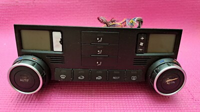 08-10 VOLKSWAGEN TOUAREG CLIMATE CONTROL HVAC CONTROL TRIM 7L6907040AH ...