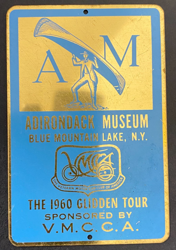 1960 VMCCA Adirondack Museum Blue Mt. Lake NY Glidden Tour Auto Show ...