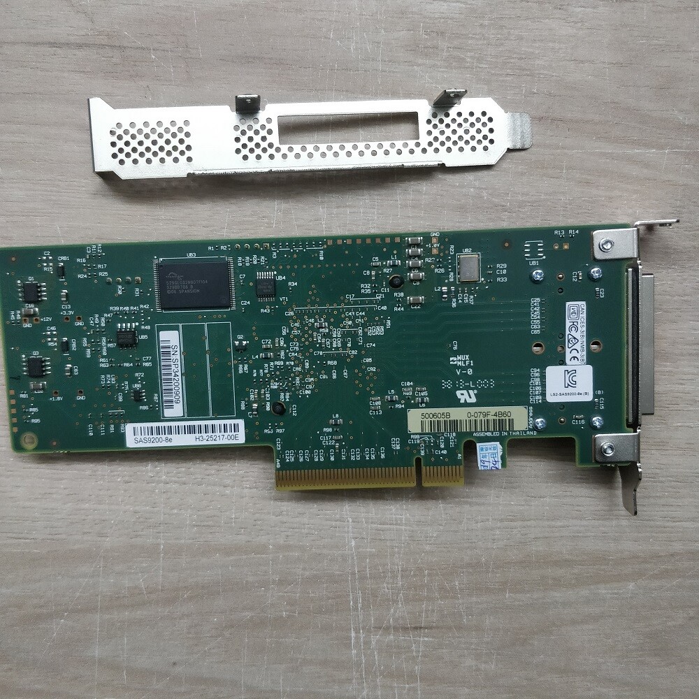 NEW LSI SAS 9200-8E Logic Controller Card PCIe2 SATA 6GB 2 Ports RAID ...