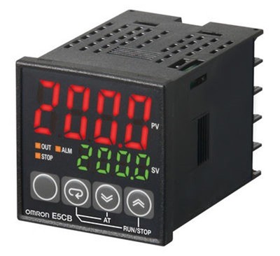Temperature controller Pt100 / Relay Omron E5CB controlador temperatura ...