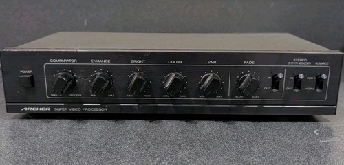 Vintage Archer Super Video Processor Model: 15-1276 - POWERS ON ...