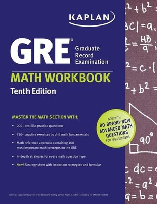 Kaplan GRE Math Workbook (Poche) | eBay