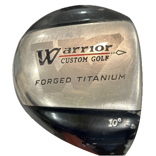 Warrior Custom Golf 10° Driver Forged Titanium Graphite Regular Flex 45 ...