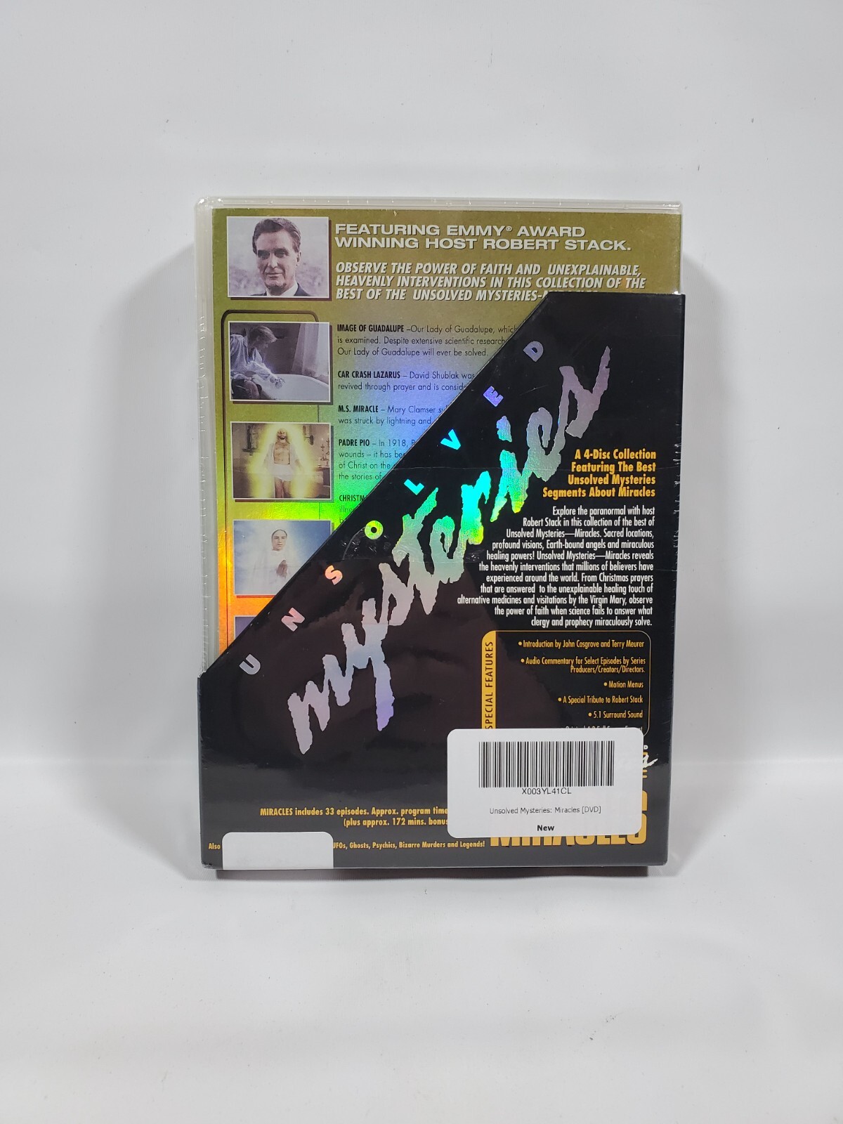 Unsolved Mysteries - Miracles (DVD, 2004, 4-Disc Set) for sale online ...