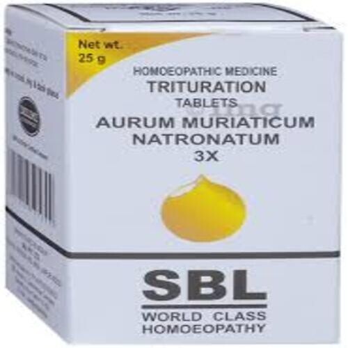 SBL Aurum Muriaticum Natronatum Trituration Tablet 6X 25 TABLETS | eBay