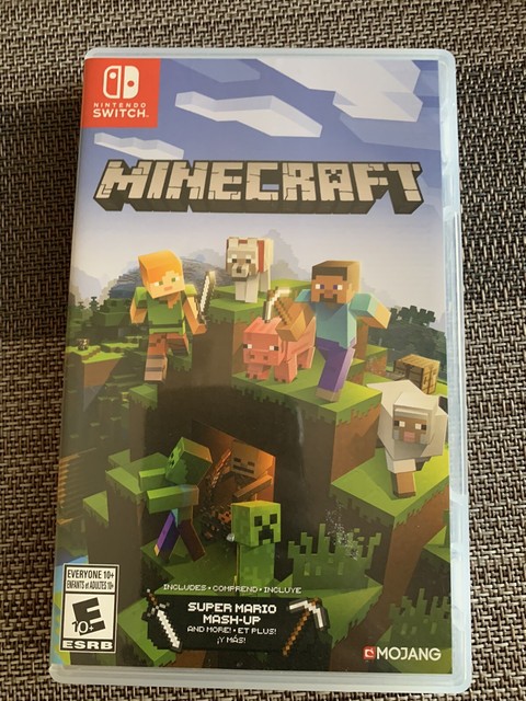 Replacement Case ONLY! Minecraft Nintendo Switch Original Case - No ...