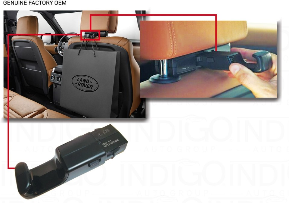 2013-2022 RANGE ROVER/.LAND ROVER CLICK AND GO HOOK ATTACHMENT ...