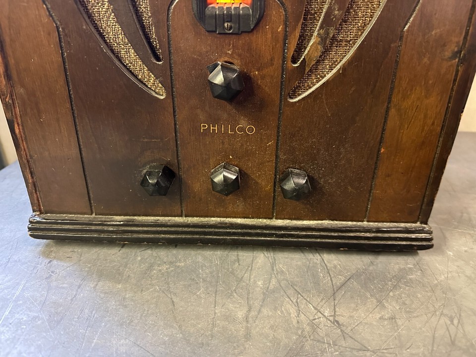 Vintage PHILCO Cathedral Radio Chassis Type 60 Model Code 121 table top ...