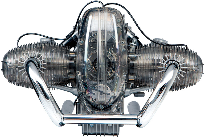 BMW R/90-S Flat Twin "Airhead" Engine Model Kit with Collector's Manual ...