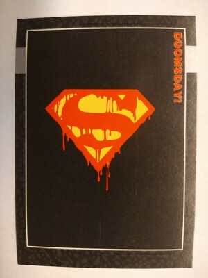 1992 DOOMSDAY THE DEATH OF SUPERMAN PROTOTYPE CARD # 000 SKYBOX Mint ...