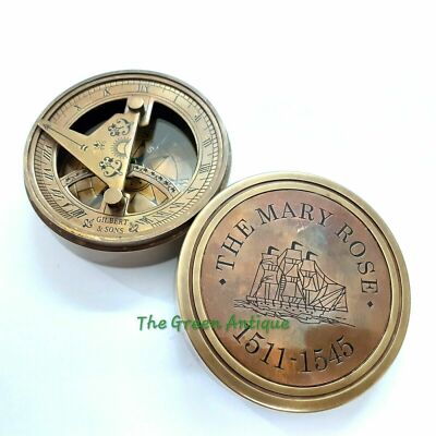 Compasses - Rose Sundial Compass