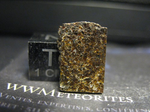 Meteorite NWA 16170 - BRACHINITE - Granular Texture, Abundant Triple ...