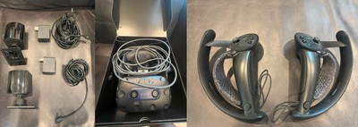 HTC VIVE Pro 2 VR System with 2 lighthouses, 2 valve index controllers ...