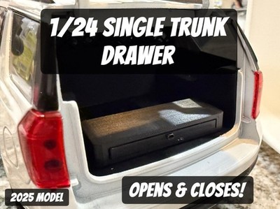 1/24 SINGLE TRUNK DRAWER 2025 VERSION TAHOE MOTORMAX CUSTOM POLICE FIRE ...