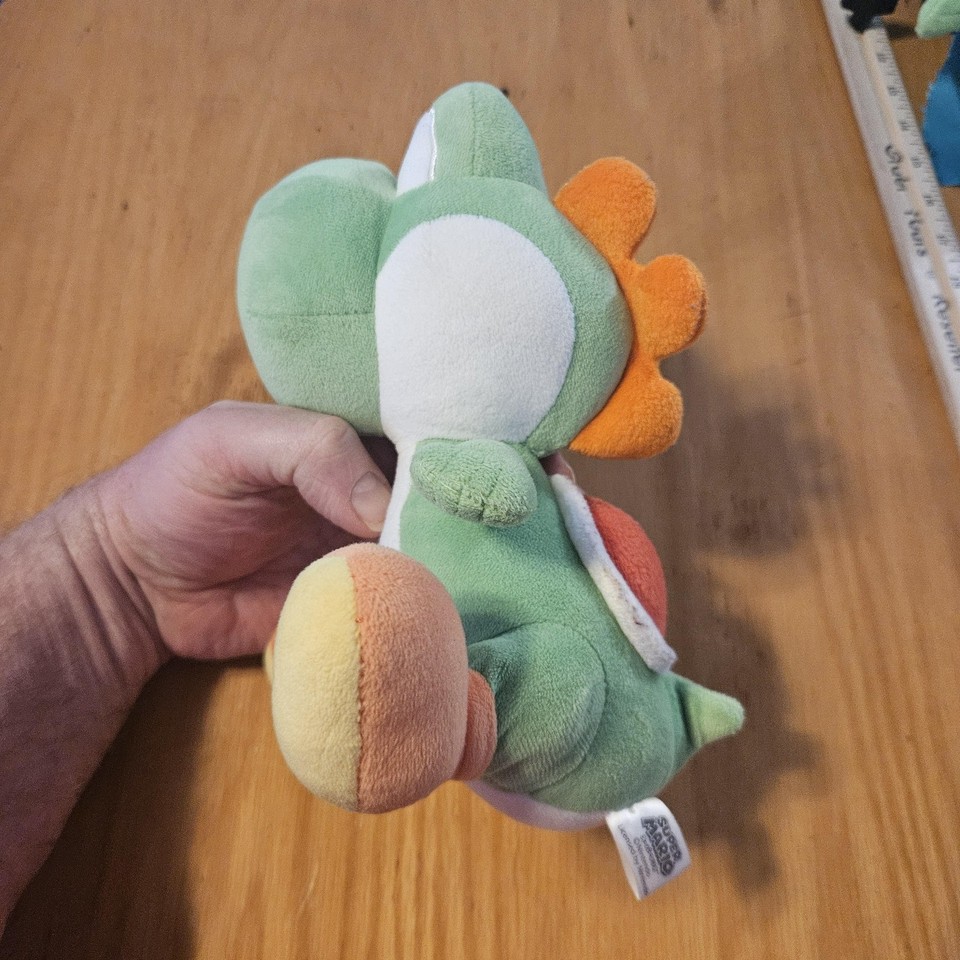 Nintendo Super Mario Bros Yoshi Plush Doll Toy Green Small AC13 Yoshi S ...