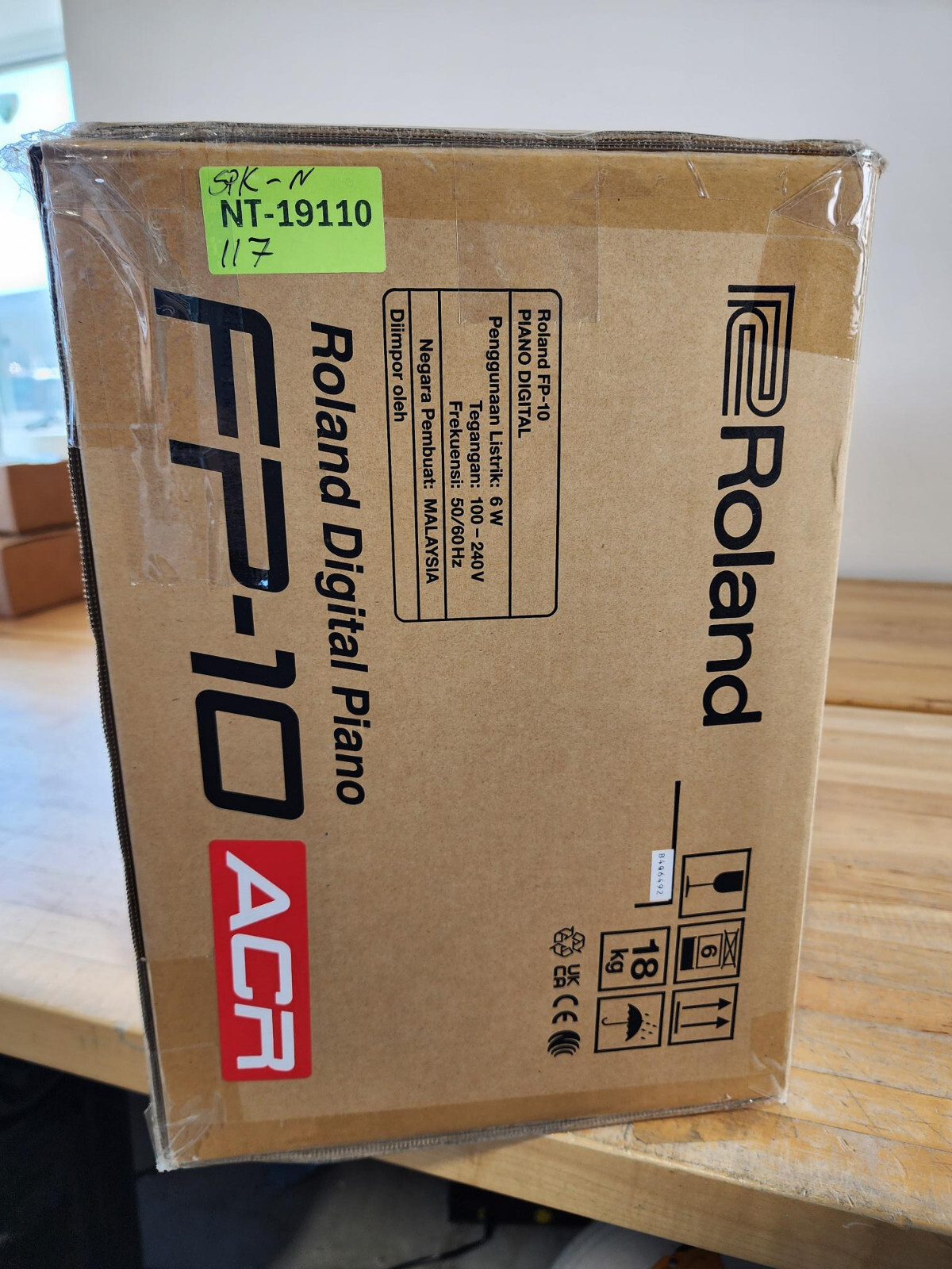 Roland FP-10 ACR Digital 88-Keys Bluetooth Digital Piano for sale ...