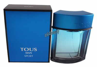 Tous Man Sport 3.4oz/100ml Edt Spray For Men New In Box | eBay