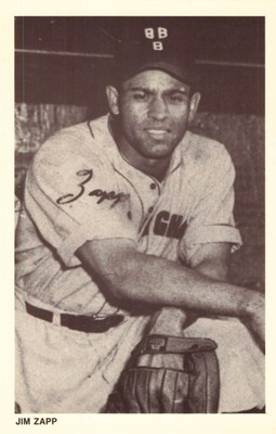 Jim Zapp Negro League Legends Baseball Postcard | eBay