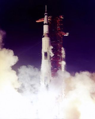 APOLLO 17 SATURN V ROCKET LAUNCH 11x14 GLOSSY PHOTO PRINT | eBay