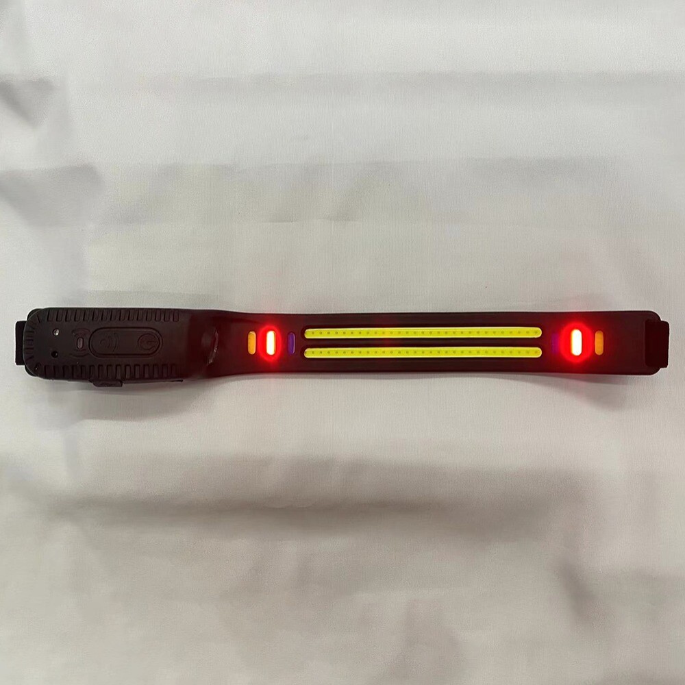 USB Light Bar Head Band Lamp Rechargeable Search Light LED Headlamp Bar ...