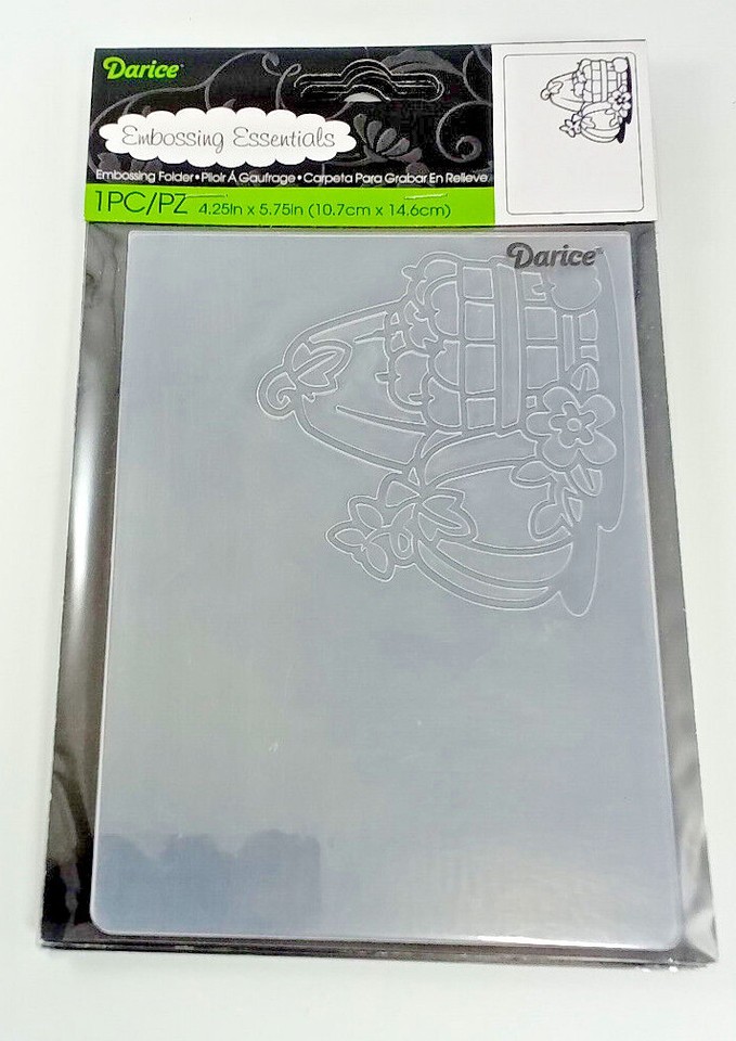 Darice Embossing Essential Folders, Multiple Patterns, You Choose! | eBay