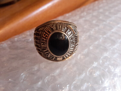 Gold Lance 10K Yellow Gold Men's Class Ring. University of Missouri ...