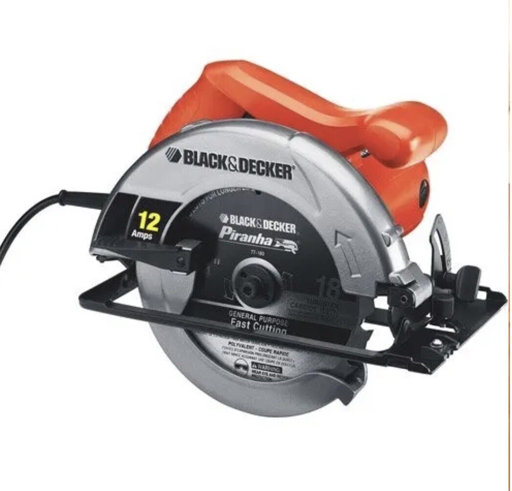 Black and Decker CS1012 12 Amp 7 1/4-Inch Circular Saw PIRANHA CARBIDE BLADE | eBay