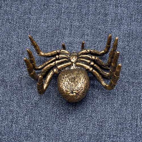 Brass Spider Figurine Statue House Office Table Decoration Animal ...