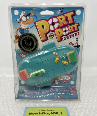 RARE Port to Port Puzzle by Binary Arts, Logic Brain Teaser, Vintage ...