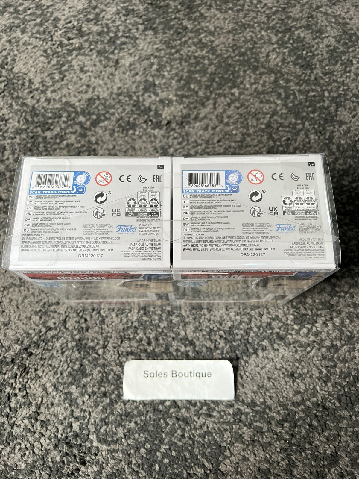 Buy Hopper and Joyce 2-Pack with Foldable Pop! Protector - Stranger ...