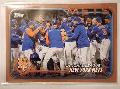2024 Topps Series 2 New York Mets Team Card Gold /2024 New York Mets | eBay