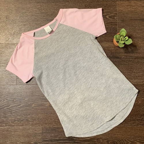 Pink & Grey Girl Raglan T-Shirt Blanks (200 Units) | eBay
