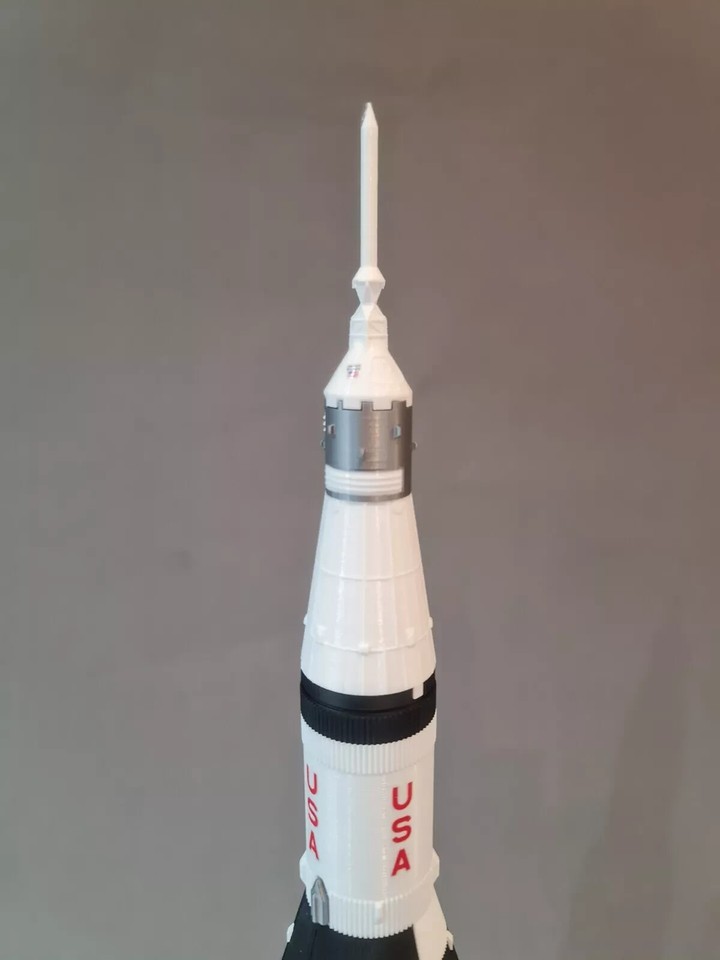 SATURN 5 SATURN V APOLLO 11 ROCKET MODEL - Scale 1/144 77cm 🚀FULLY ...