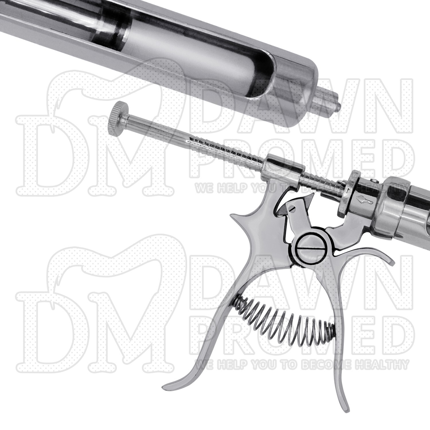 50cc Hauptner Dosing Syringe Ranch Farm Livestock Veterinary Instrument ...