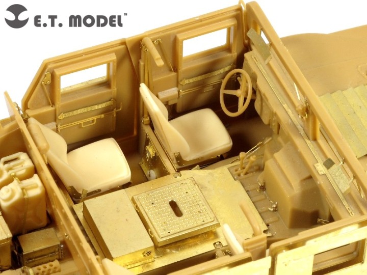 ET Model 1/35 E35-075 US ARMY M1114 HUMVEE Gunner Protection Kit Detail ...