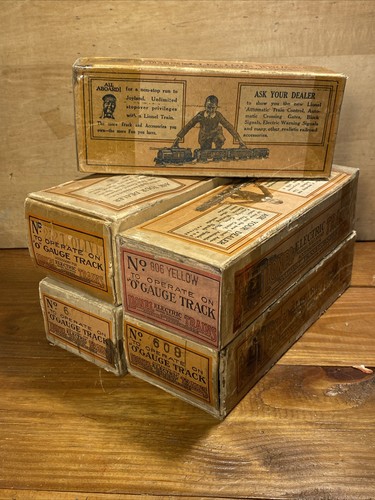 Vintage Lionel Original Prewar O Gauge Empty Boxes 806 252L 608 600 | eBay