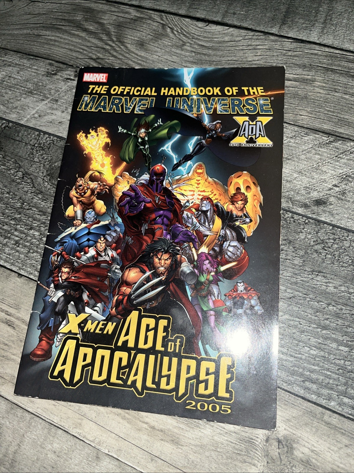 Official Handbook Of The Marvel Universe - Age Of Apocalypse 10th ...