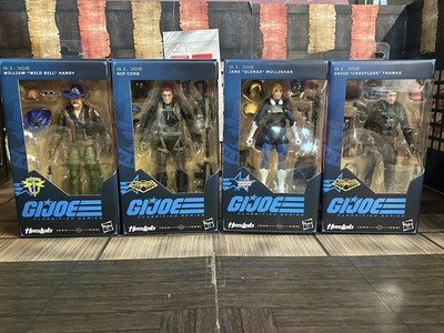 GI Joe Classified Haslab Dragonfly Lot Wild Bill Ripcord Crazylegs ...
