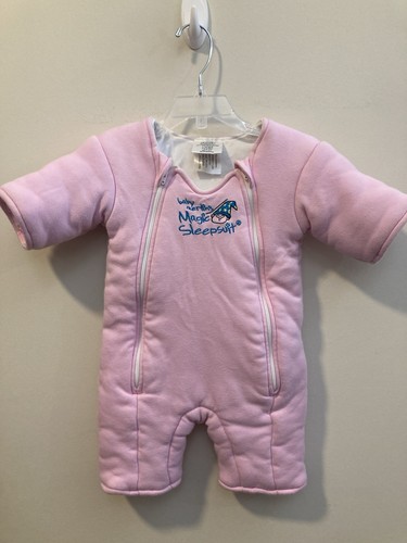 Baby Merlin's Magic Sleepsuit Pink Size Large (6-9 M) | eBay