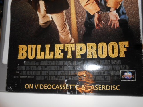 1996 BULLETPROOF MOVIE PROMO POSTER WITH ADAM SANDLER,DAMON WAYANSBY ...