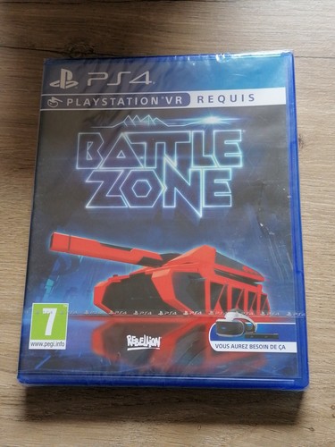 jeux video sony playstation 4 PS4 Playstation VR battle zone neuf sou blister - 5030948116919 | eBay
