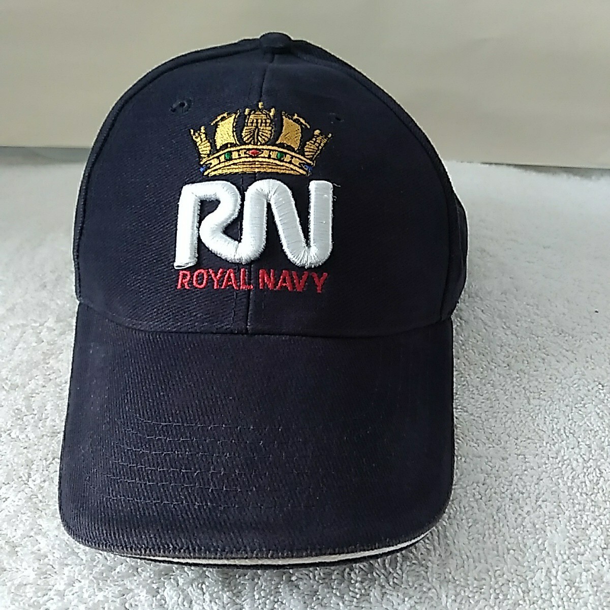 Royal Navy Cap Embroidered Hat Trademark Clothing Eng… - Gem