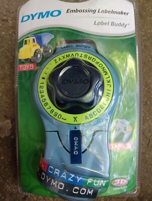 Dymo Label Buddy Embossing Labelmaker NEW 2006 Retro | eBay