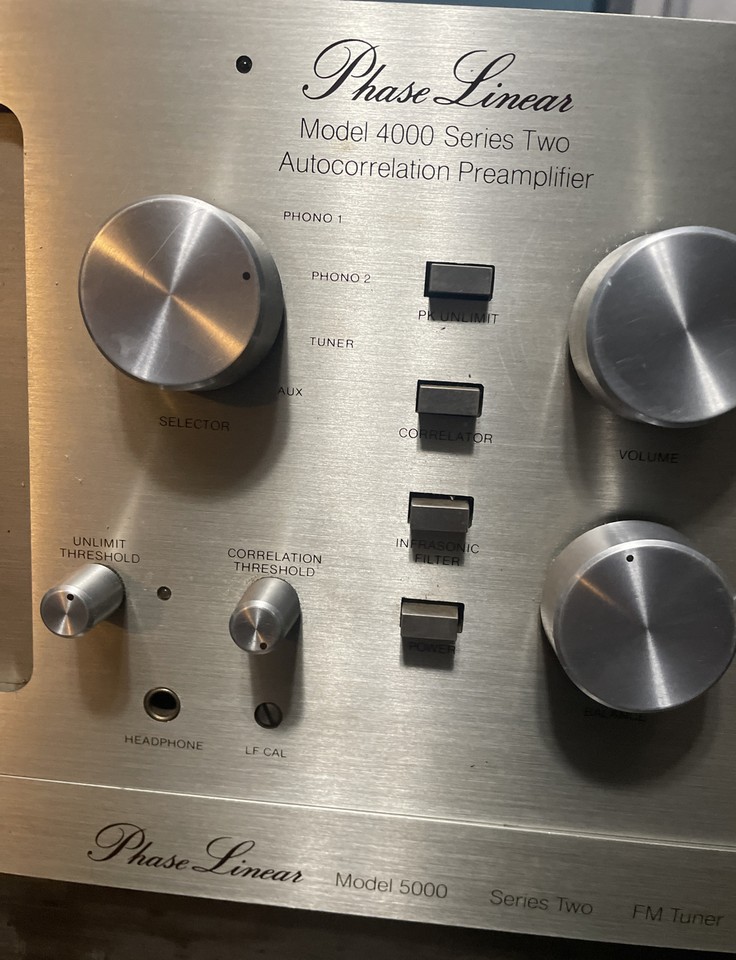 phase linear 400 amplifier phase linear 5000 stereo tuiner phaselinear ...